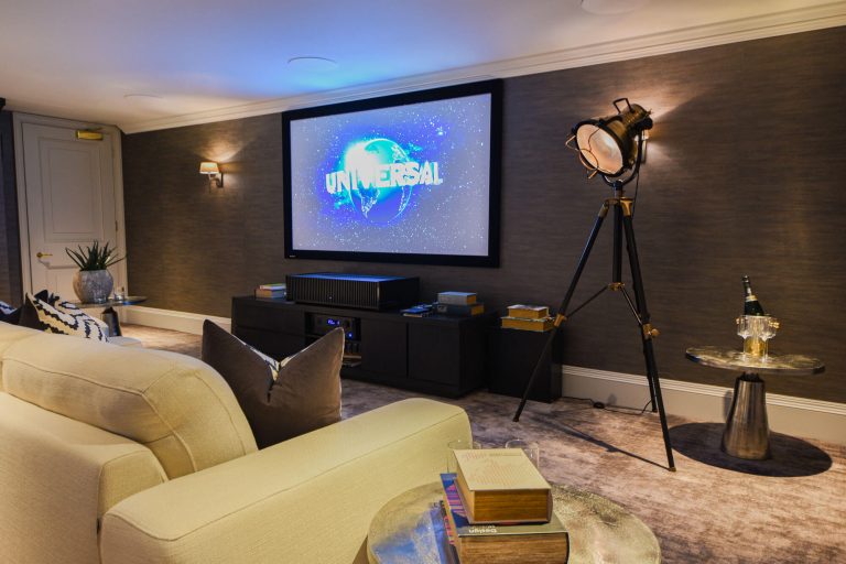 London Cinema Room Installation in Covent Garden - Cre8tive Rooms