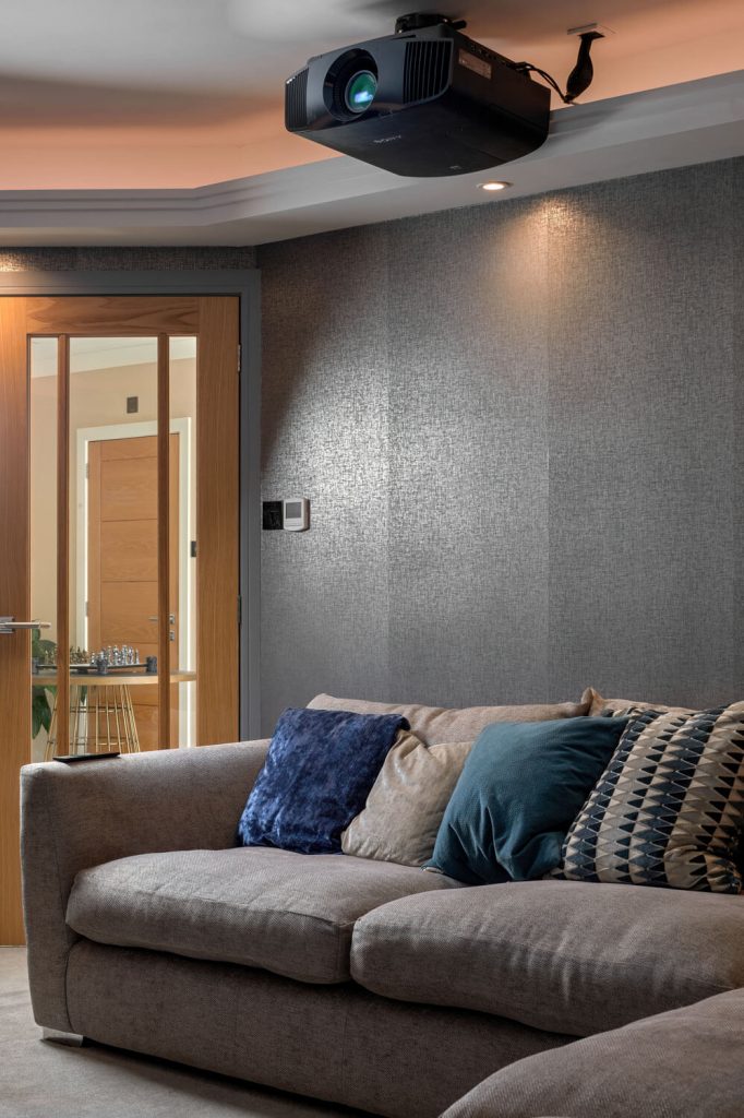 Farnborough Home Cinema Installation - Cre8tive Rooms
