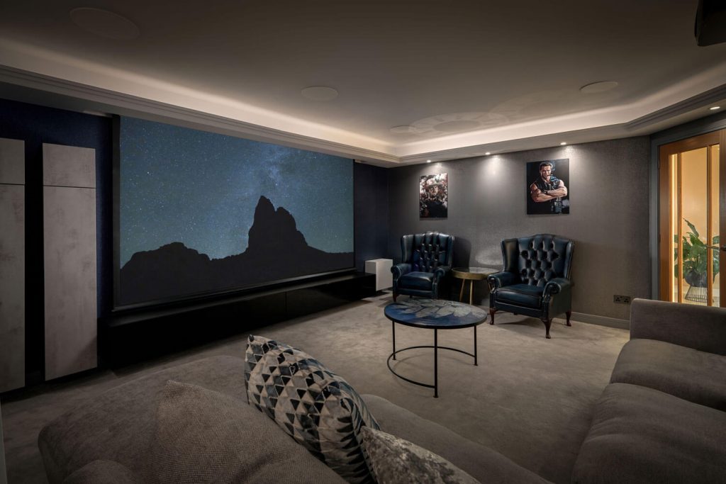 Farnborough Home Cinema Installation - Cre8tive Rooms